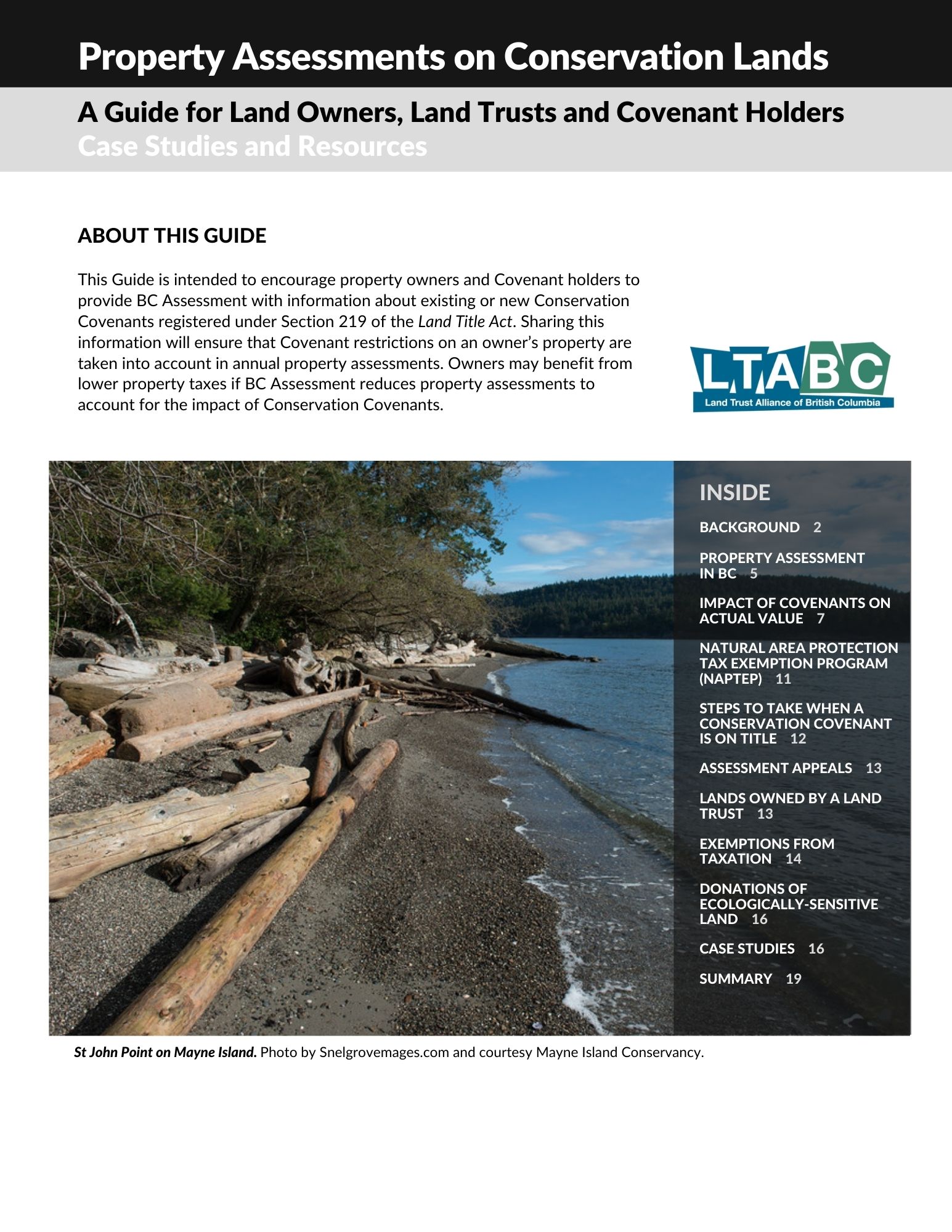 PROPERTY ASSESSMENTS ON CONSERVATION LANDS, Updated 2020 - The Land ...